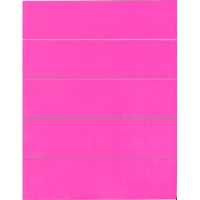 Tag-A-Room Color Coded File Folder Labels Pink, Permanent Adhesive 50 ...