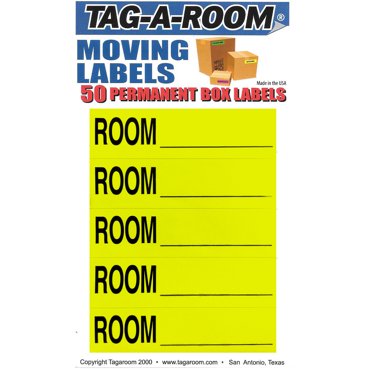 Tag-A-Room 1" Color Coded Circle Dot Label Stickers 567 Count - Walmart.com