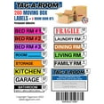 Tag-A-Room Color Coded Moving Labels with Door IDs, 260 Count - Walmart.com