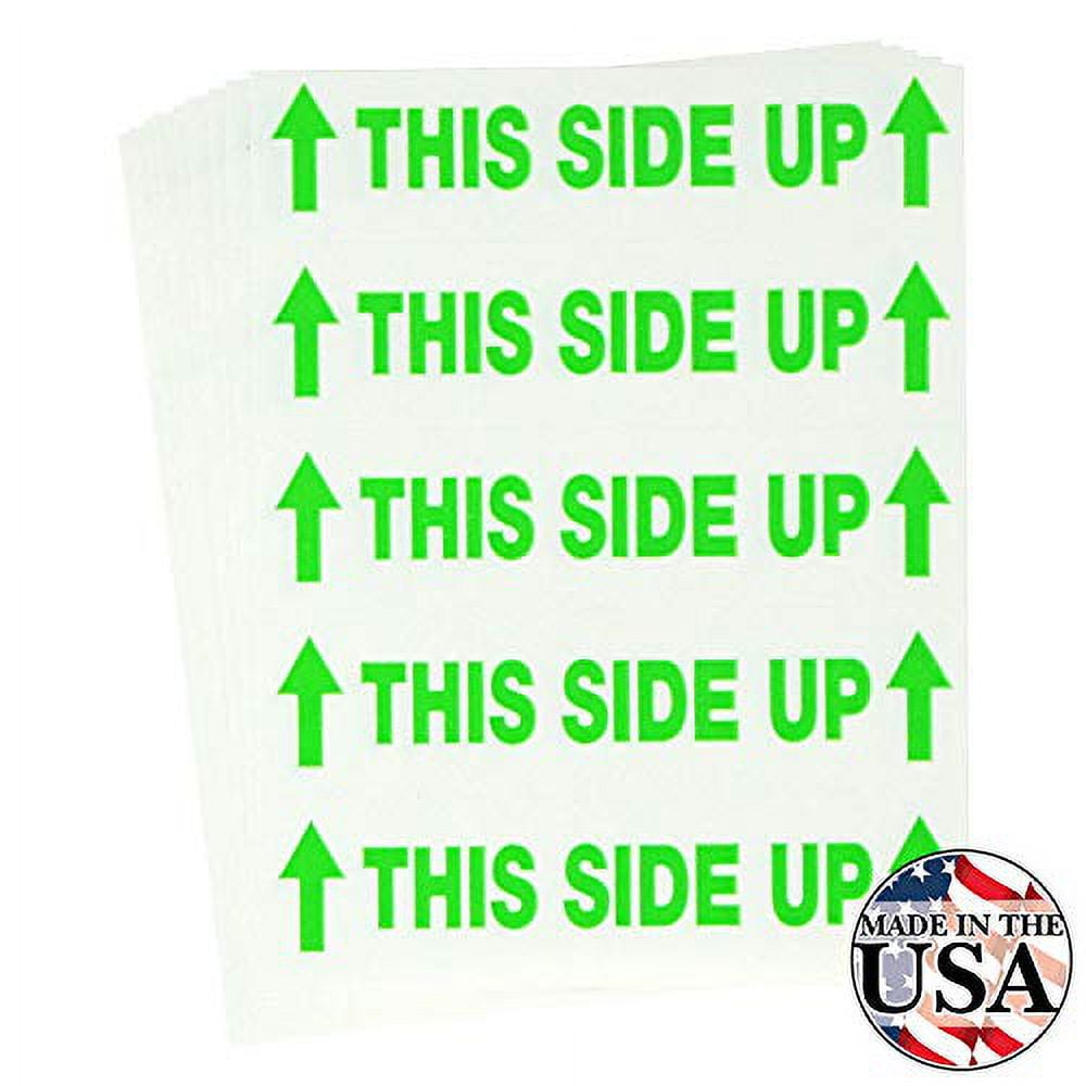 Tag-A-Room This Side Up .. Color Coded Moving Labels .. (50 Count ...
