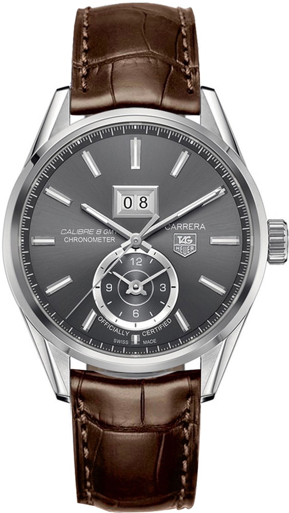 Tag Heuer Men's WAR5012.FC6291 Carrera GMT Automatic Watch - Walmart.com