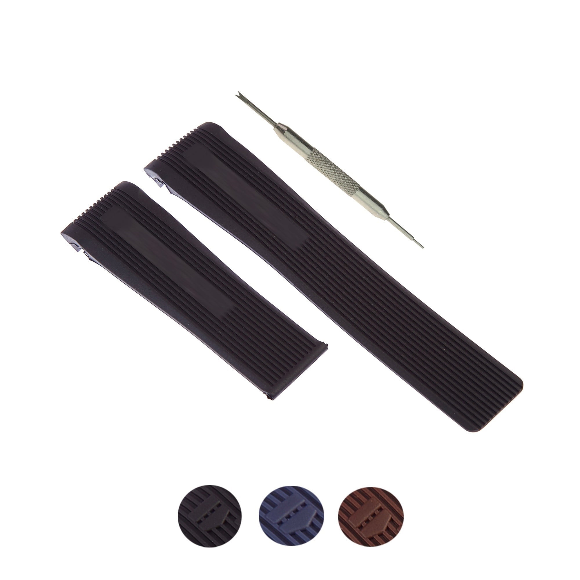 Tag Heuer Silicone Watch Strap-WBH Band Compatible with Tag Heuer ...