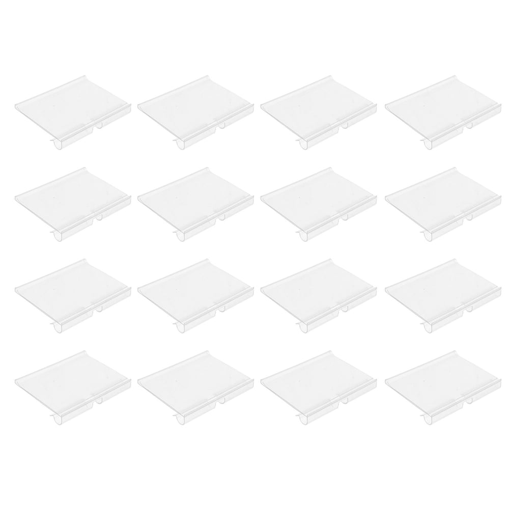 Tag Label Holder Shelves 50 Pcs Shelf Card Signage Display Stand Pocket ...