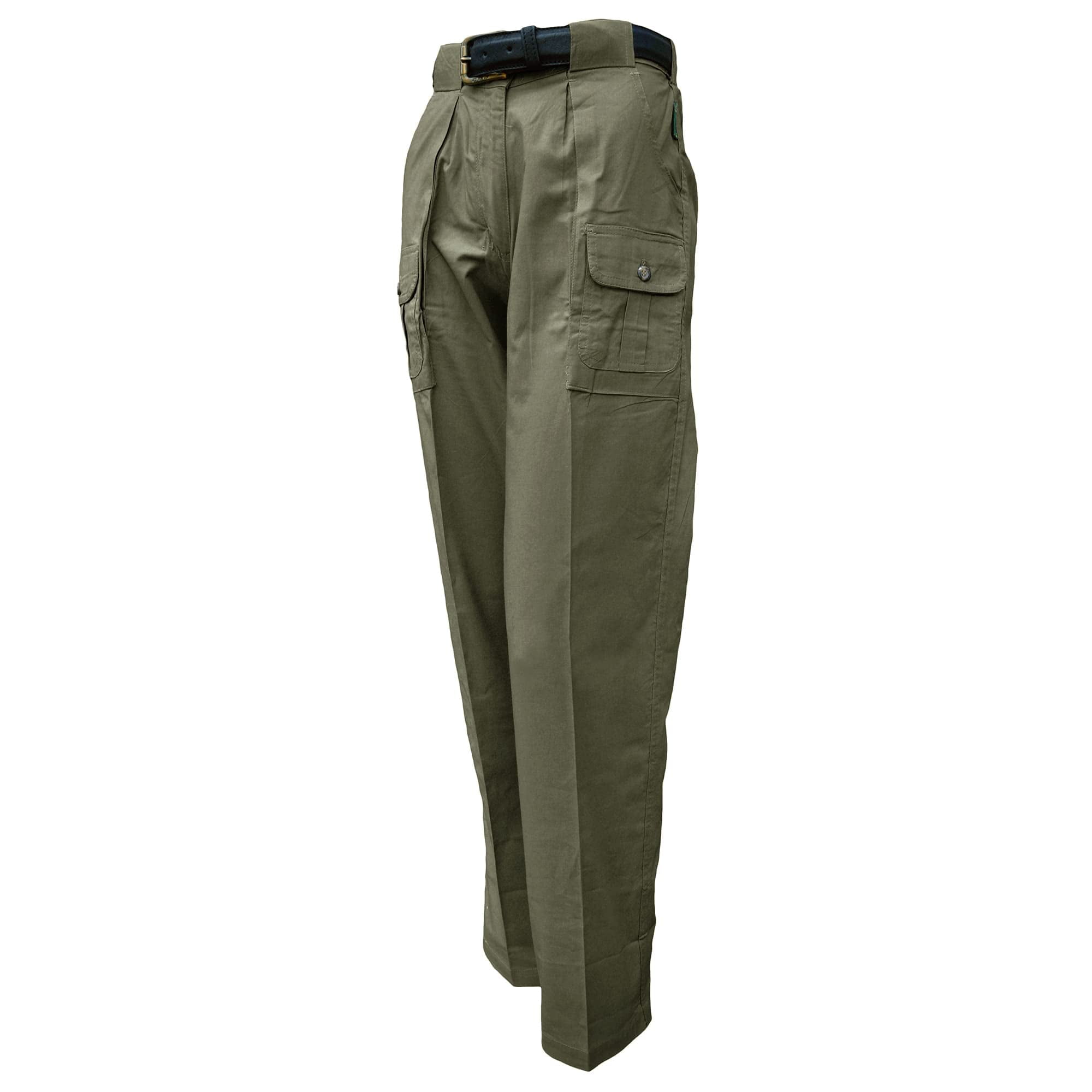 Tag Safari Six Pocket Congo Pants for Women, 100% Cotton (Moss, 8 ...