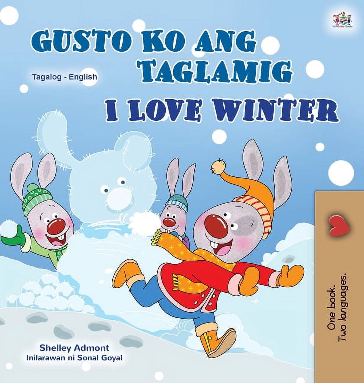 Tagalog English Bilingual Collection I Love Winter (Tagalog English ...