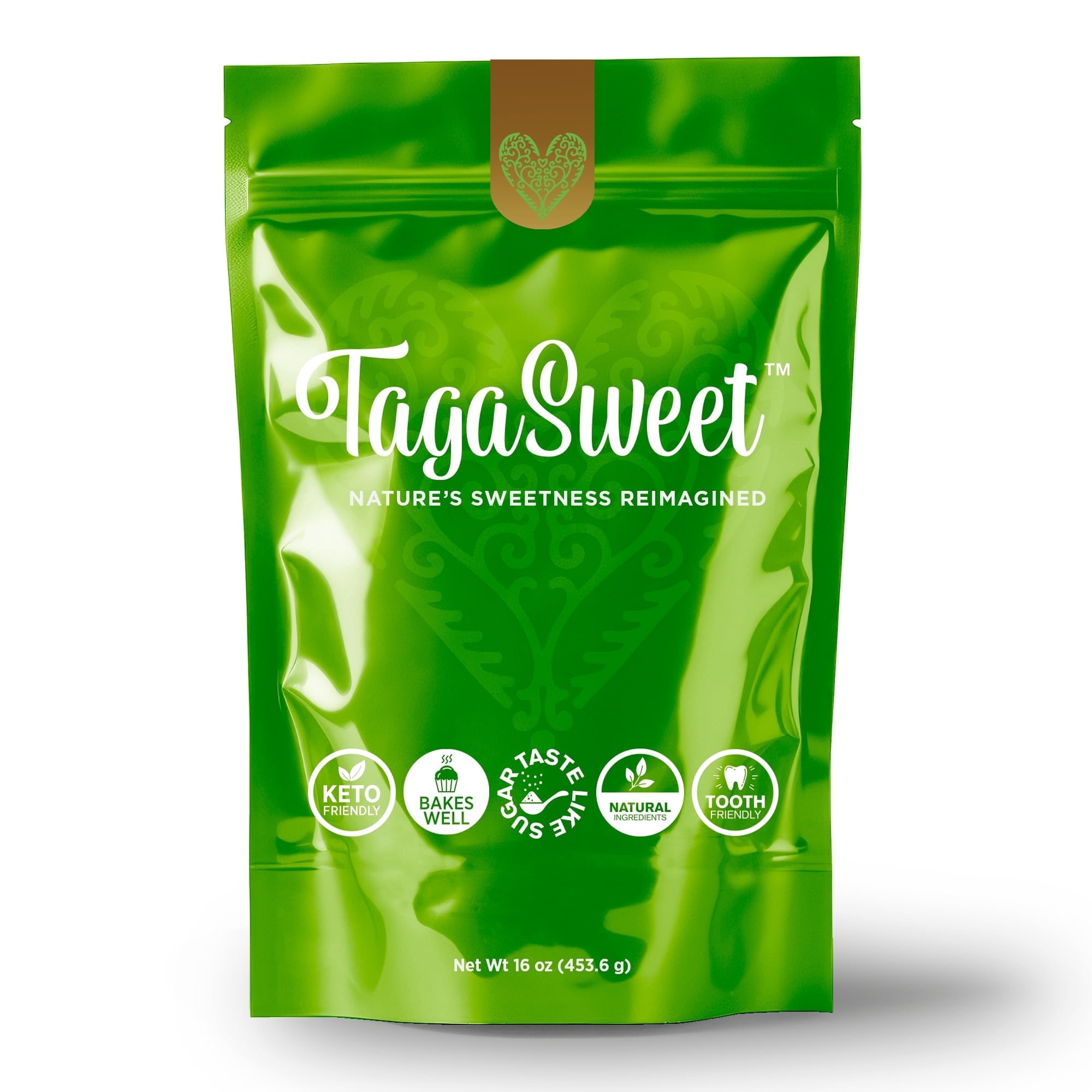 Tagasweet™ Tagatose & Stevia Natural Sugar Alternative (16 oz (1 lb ...