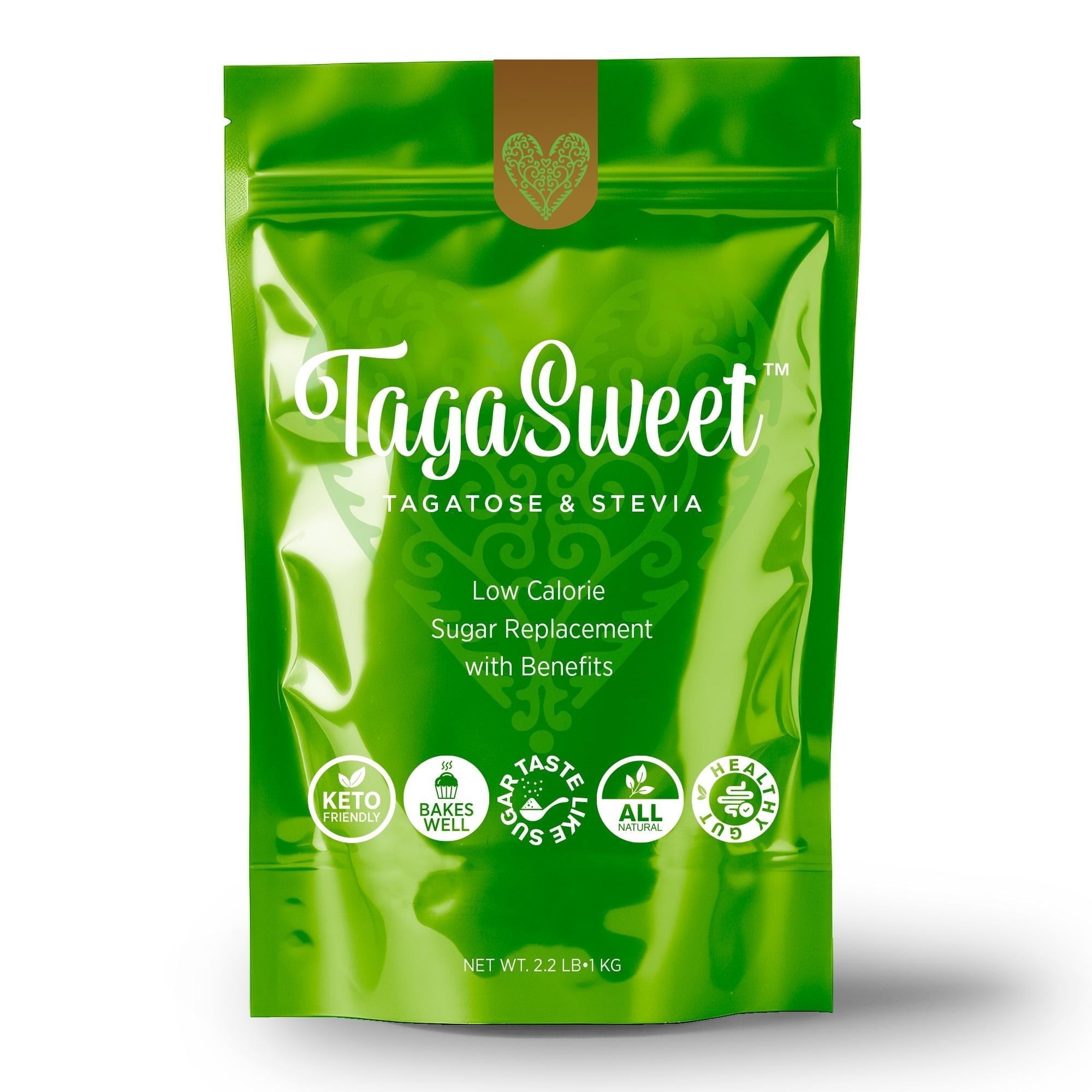 Tagasweet™ Tagatose & Stevia Natural Sugar Alternative (2.2 lbs (1 kg ...