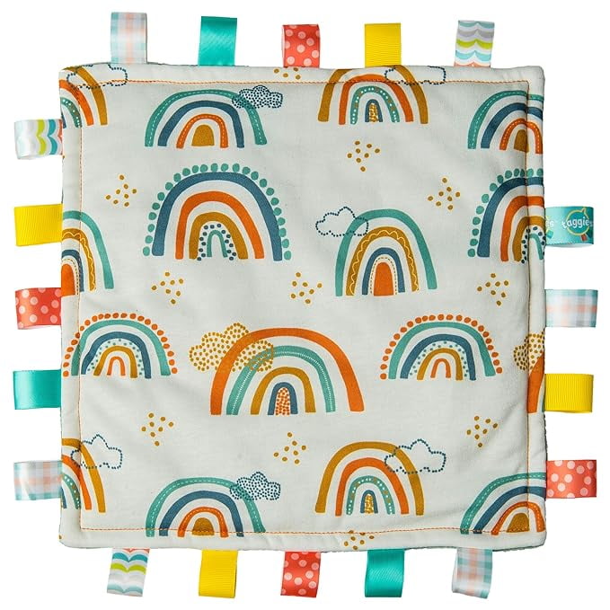 Taggies Original Blanket, 12 x 12-Inches, Rainbow - Walmart.com