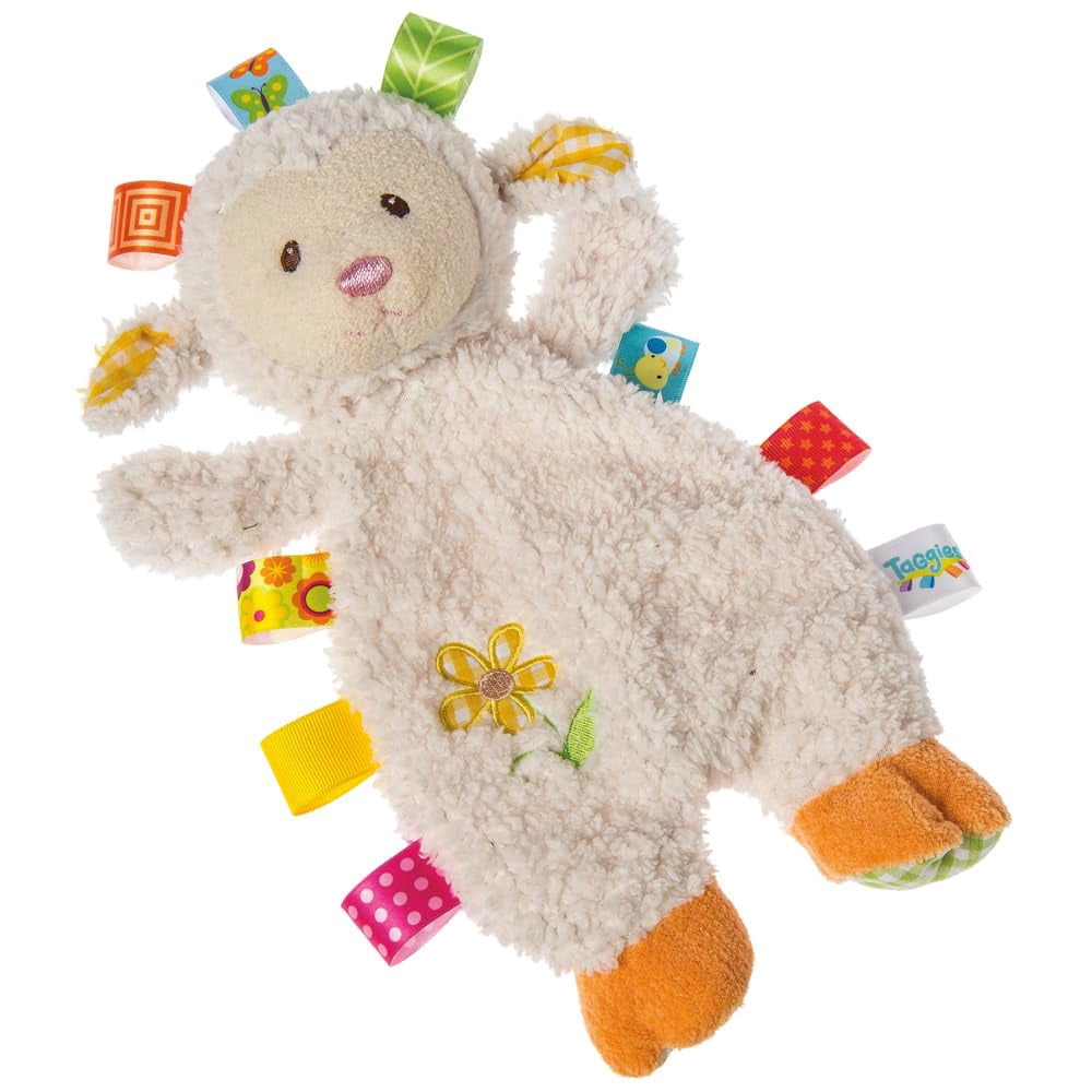Taggies Sherbet Lamb Lovey MMF7 Toy, 12 Inch (Pack of 1) - Walmart.com