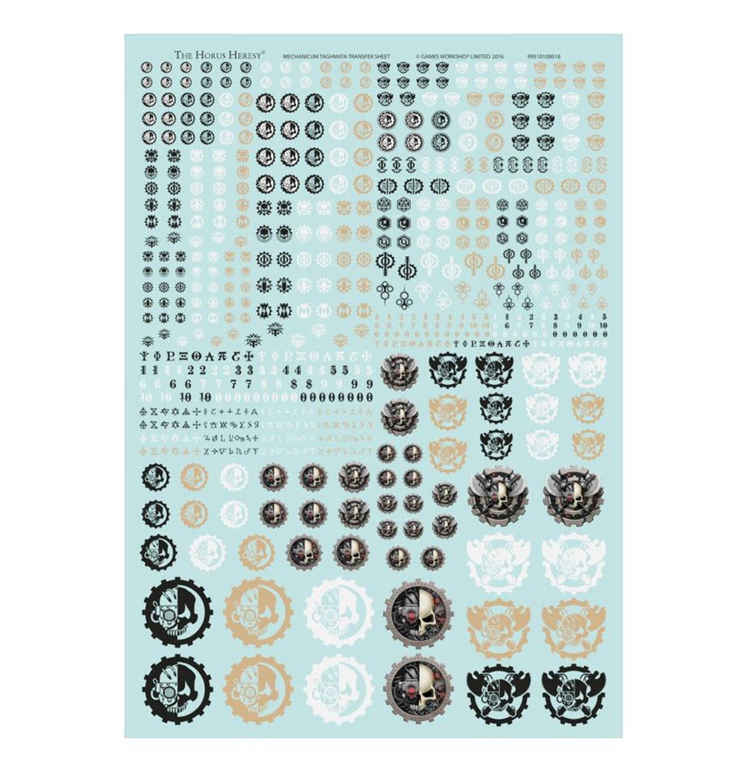 Taghmata Decal Sheet Forge World Warhammer 30K - Walmart.com