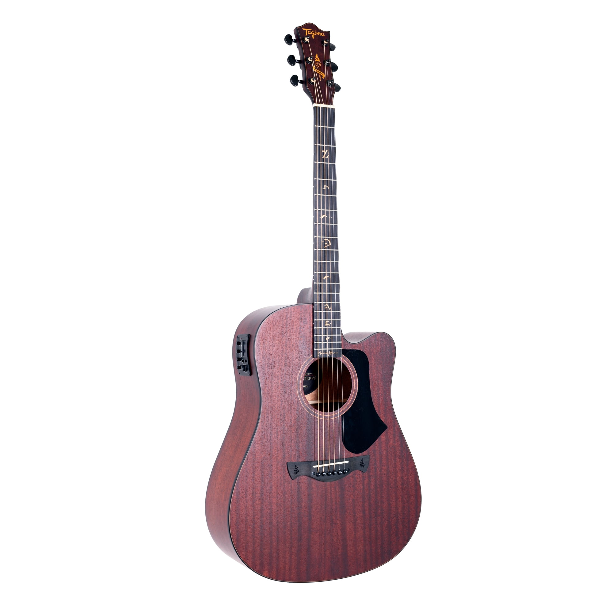 Tagima JUNINHO AFRAM GRAN RESERVA DKMOP Dreadnought Cutaway Acoustic ...