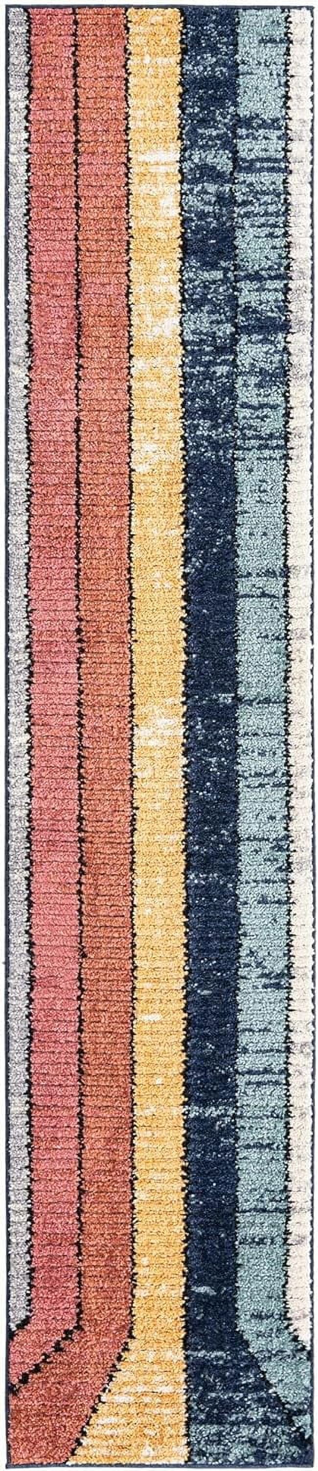 Tagine Collection Rug – 10 Ft Runner Multi Medium-Pile Rug Perfect for ...