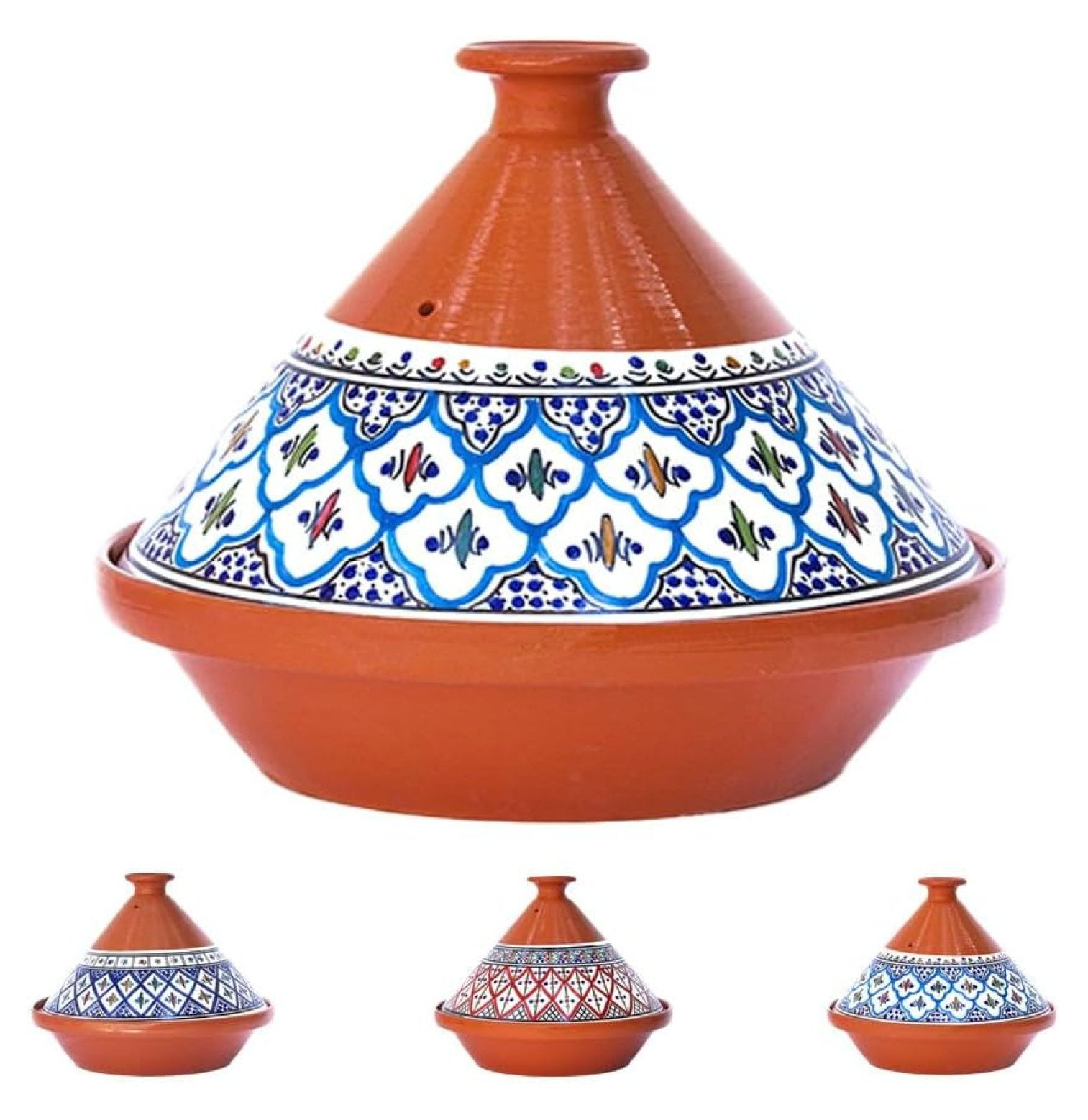 Tagine Pot for Flavor Enrichment - Clay Pot for Cooking (12”, 5.5 QT ...