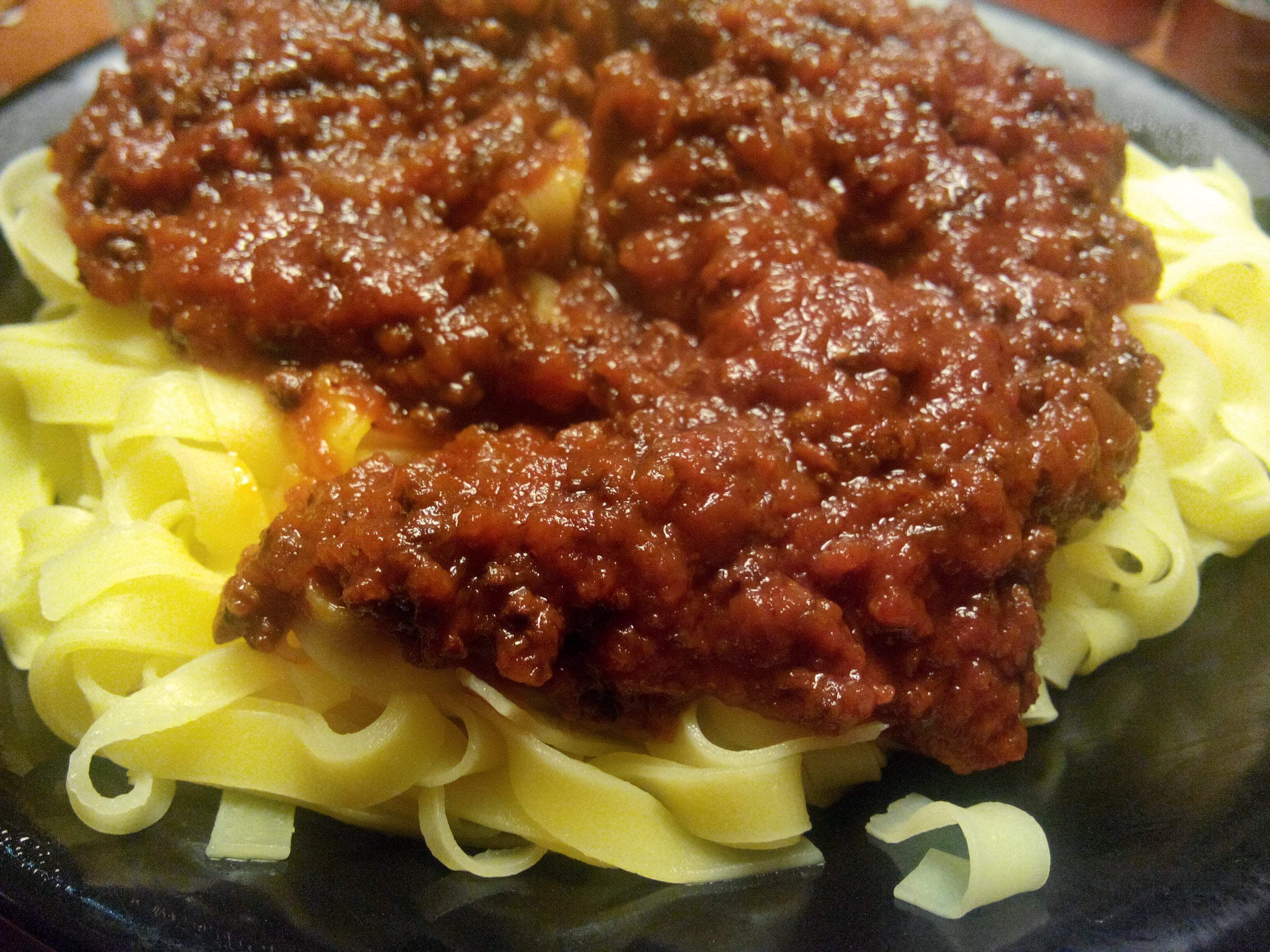 Tagliatelle Al Ragu Pasta Glossy Poster Picture Photo Print Banner ...