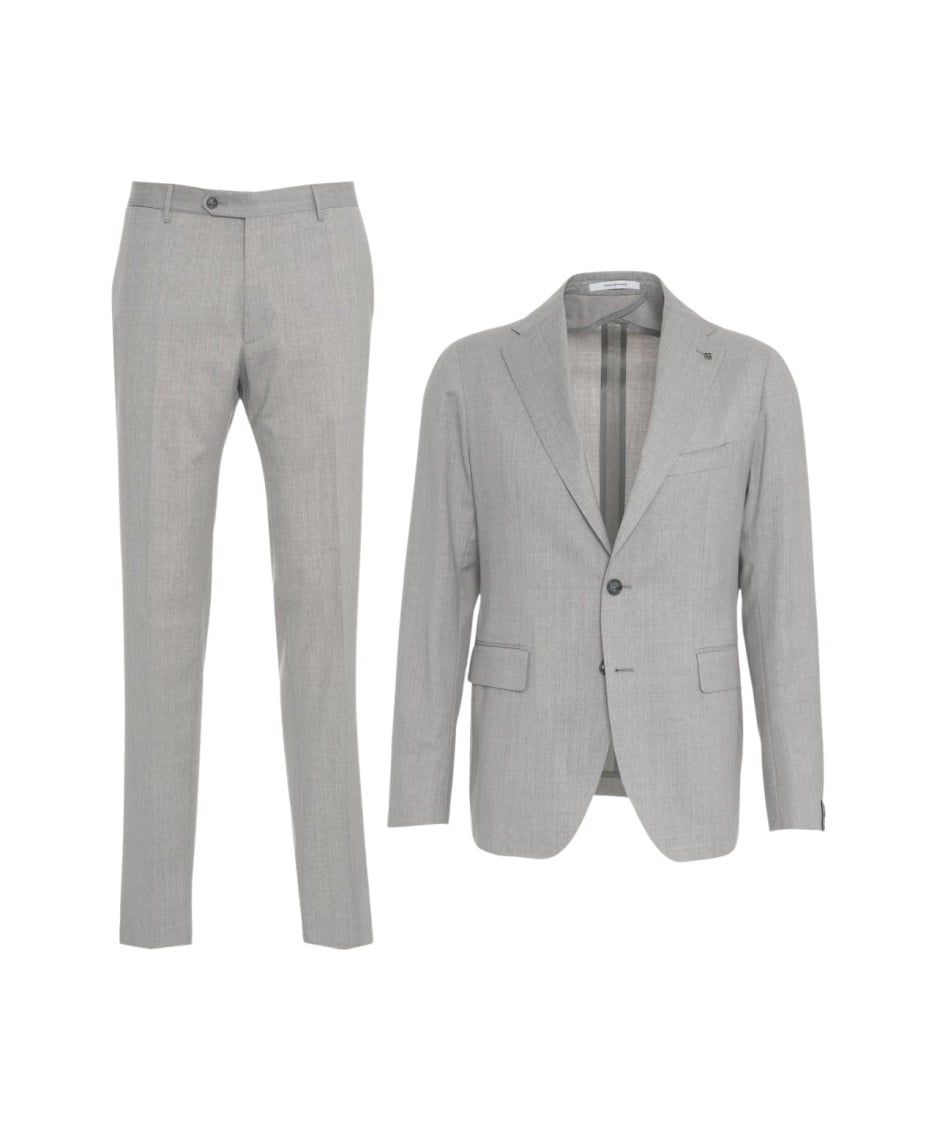 Tagliatore Single-Breasted Suit With Tailored Silhouette (Men's ...