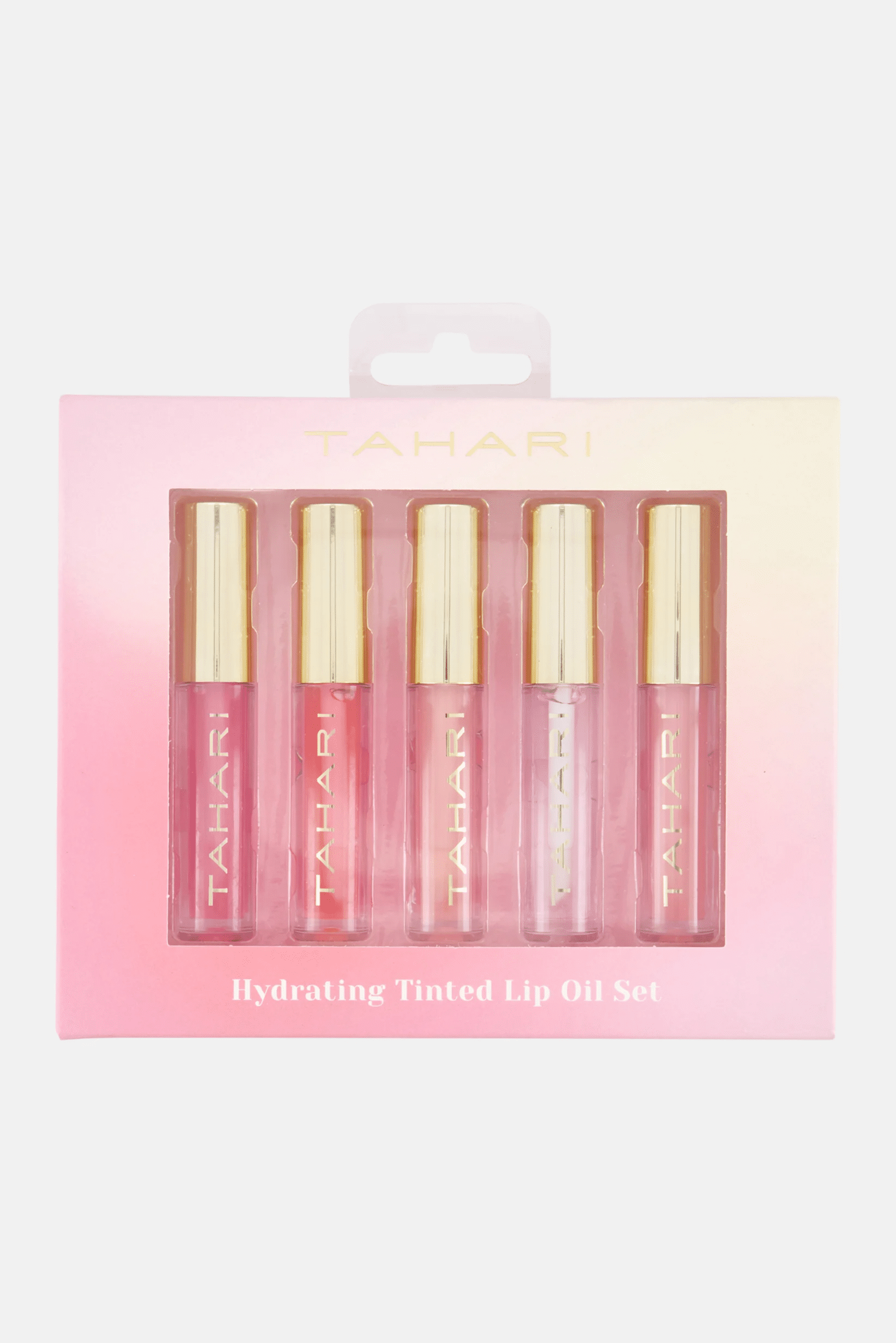 Tahari 5 Piece Hydrating Tinted Lip Oil Set - Walmart.com