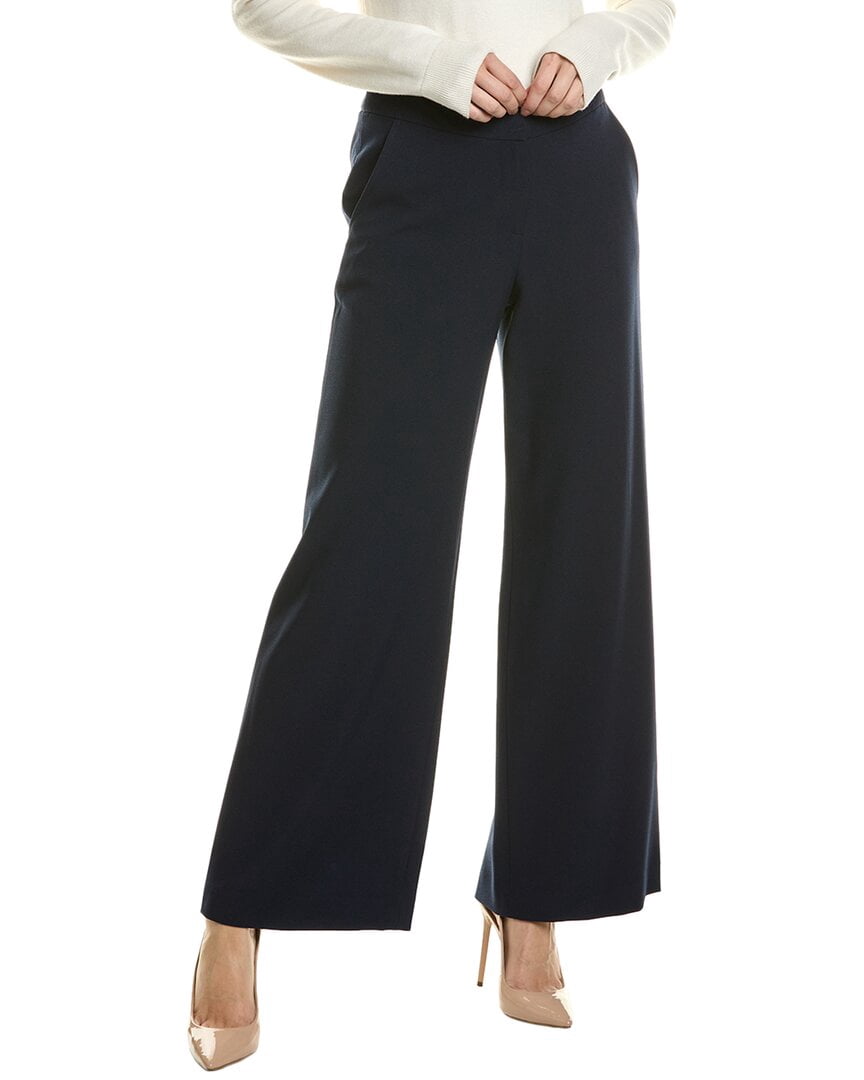 Tahari ASL womens Crepe Pant, 16, Blue - Walmart.com