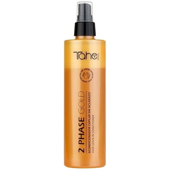 Tahe Gold Bio Fluid 2-Phase Leave-In Conditioner Hair Treatment, 300 ml ...