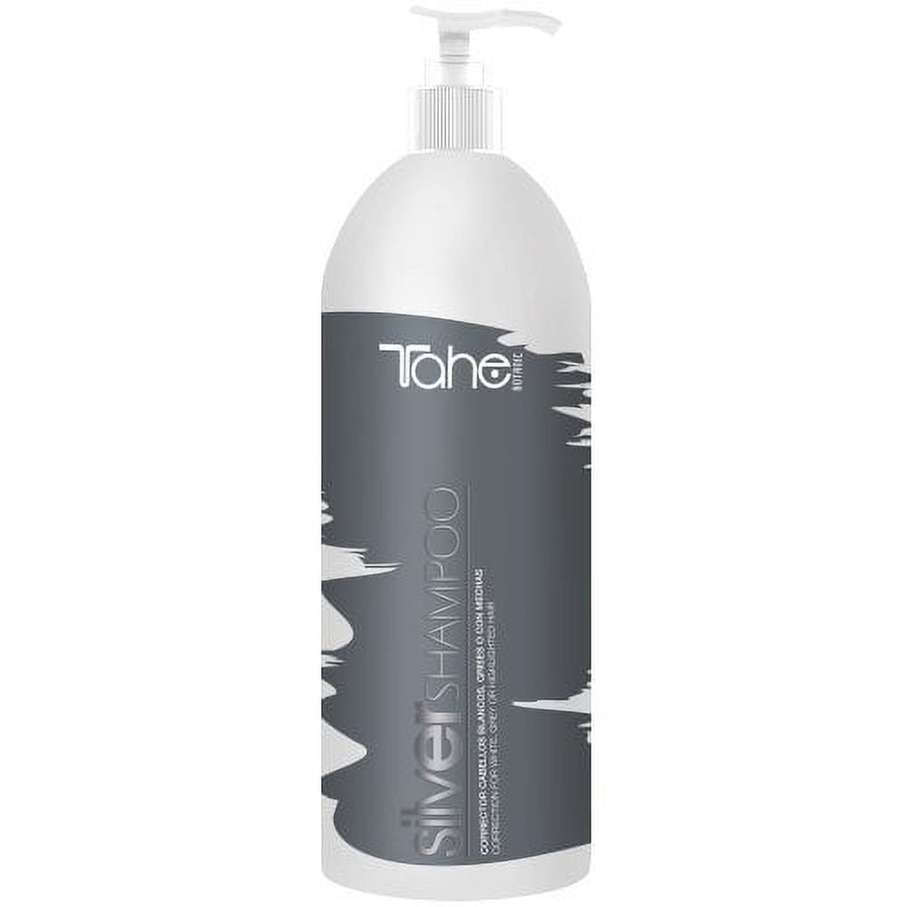 Tahe Silver Shampoo 1000ml Correction for White, Grey or Highlighted ...