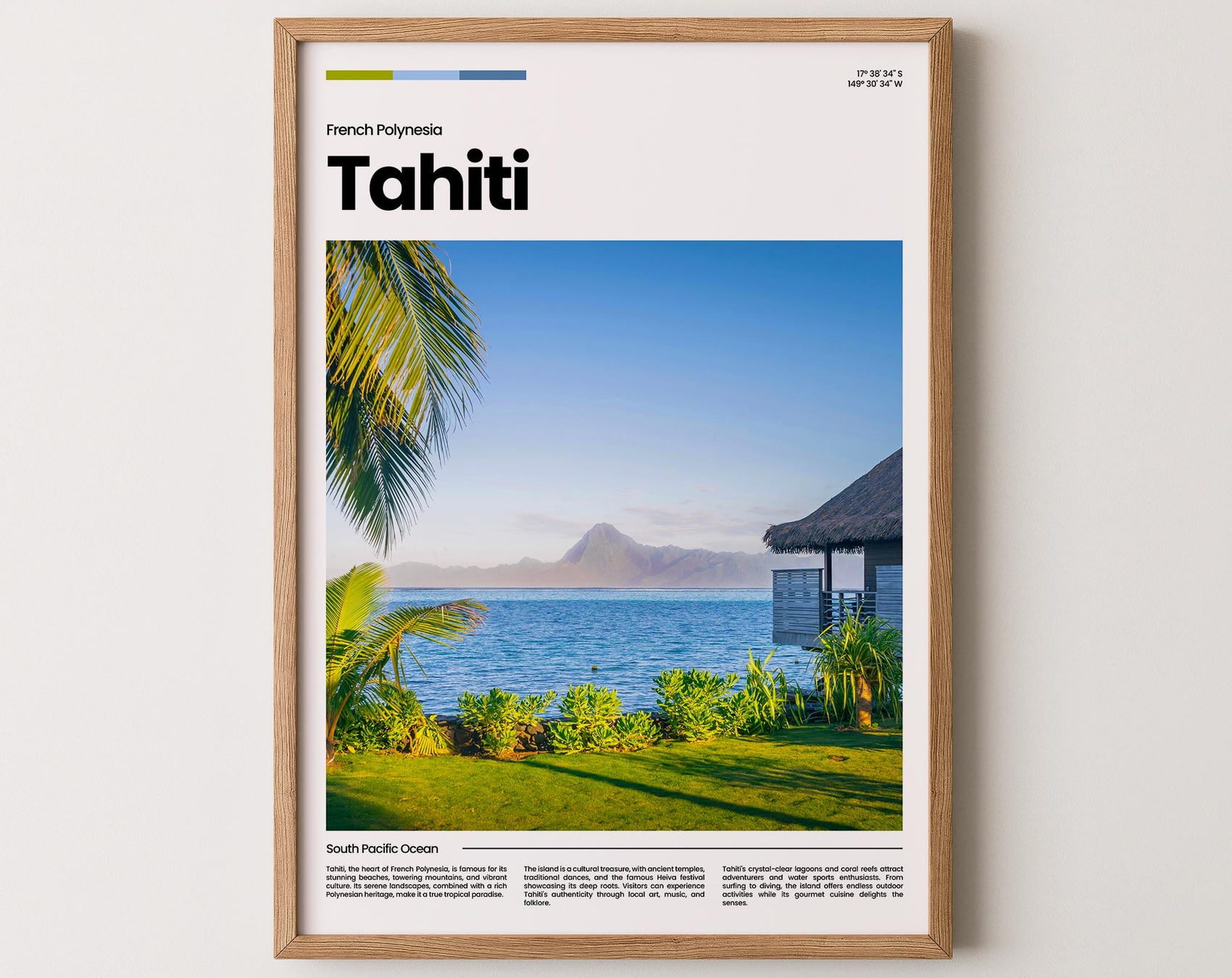 Tahiti Poster, Tahiti Print, Tahiti Photo, Tahiti Art, Polynesia Poster ...