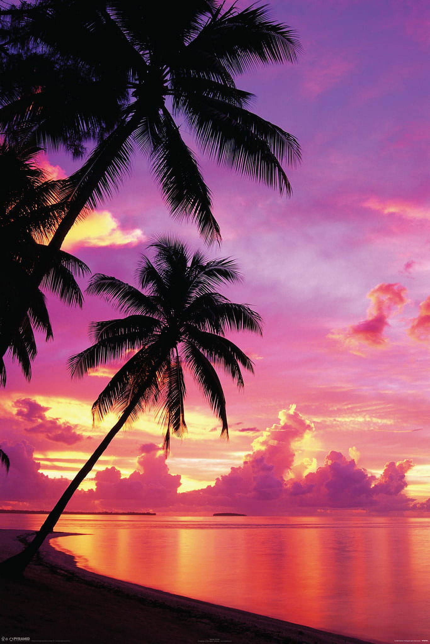 Tahitian Sunset Photo Photograph Cool Wall Decor Art Print Poster 24x36 ...