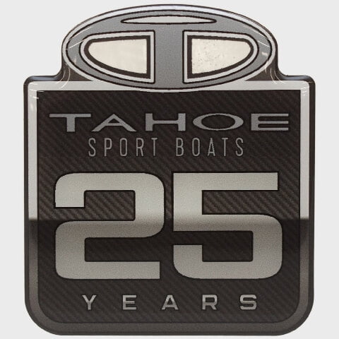 Tahoe Boat Raised Emblem Decal 363208 | 25 Years Sticker 2023 - Walmart.com