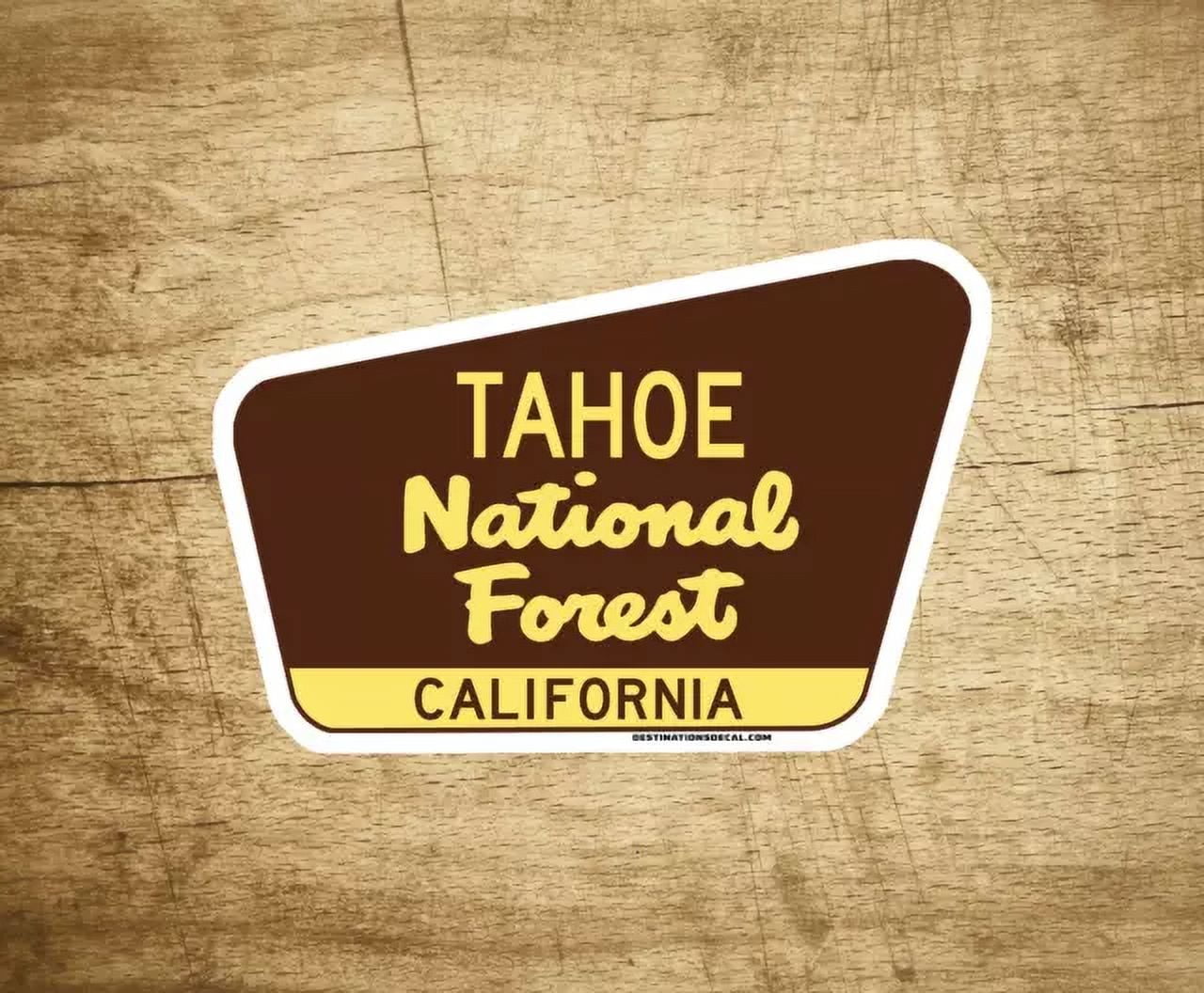 Tahoe National Forest Decal Sticker California Park Sticker Phone Decal ...