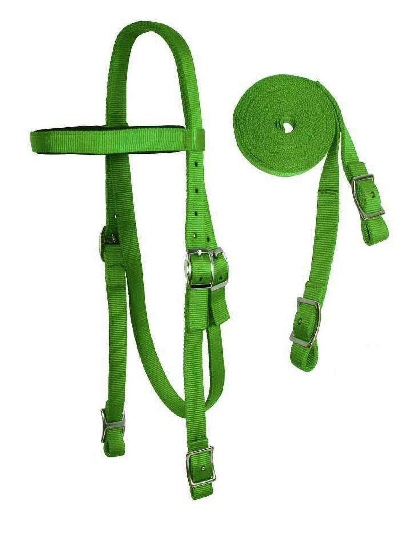 Tahoe Tack Draft Horse Double Layered Nylon Western Headstall with ...