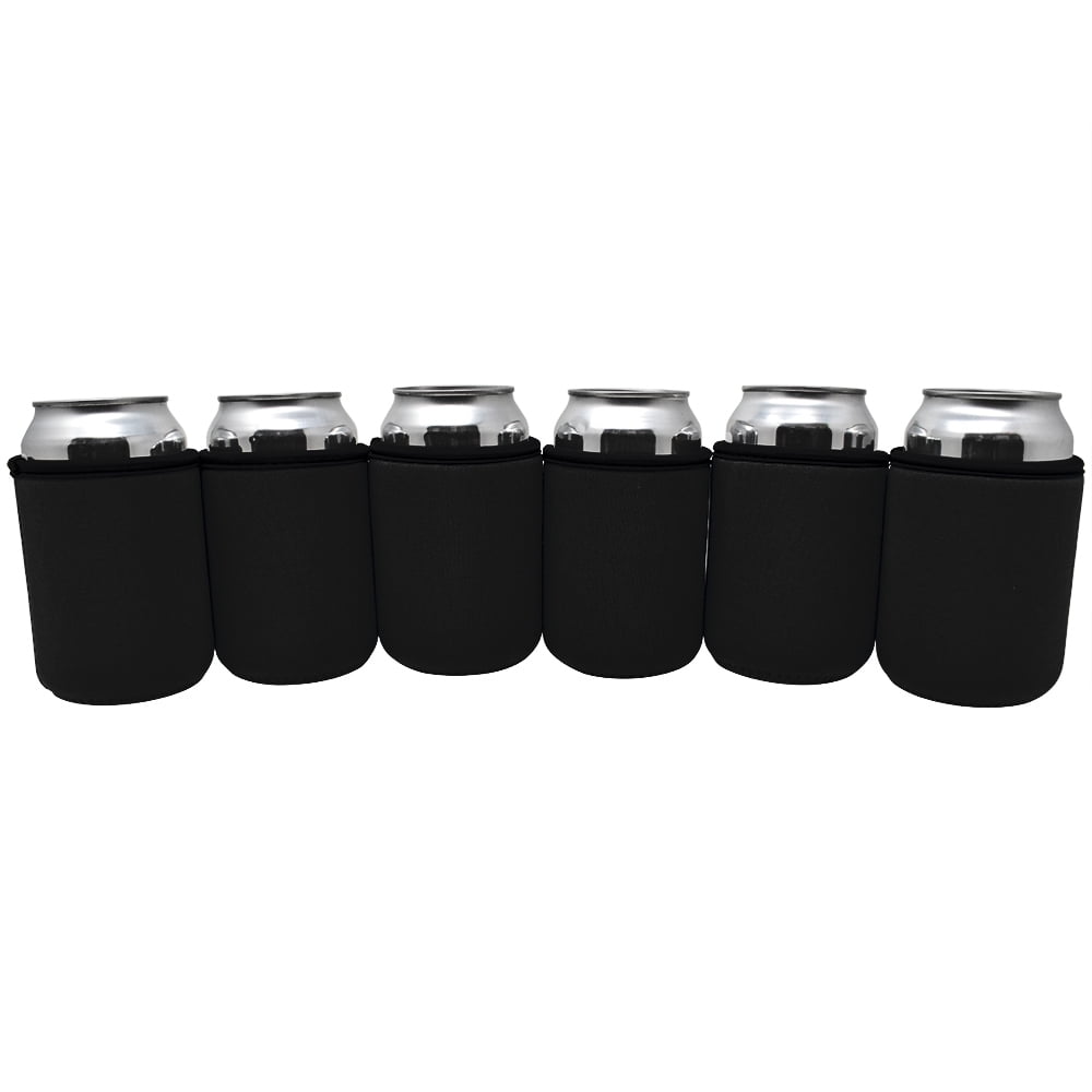 TahoeBay Premium Can Sleeves - 5mm Thick Neoprene Beer Coolies for Cans ...