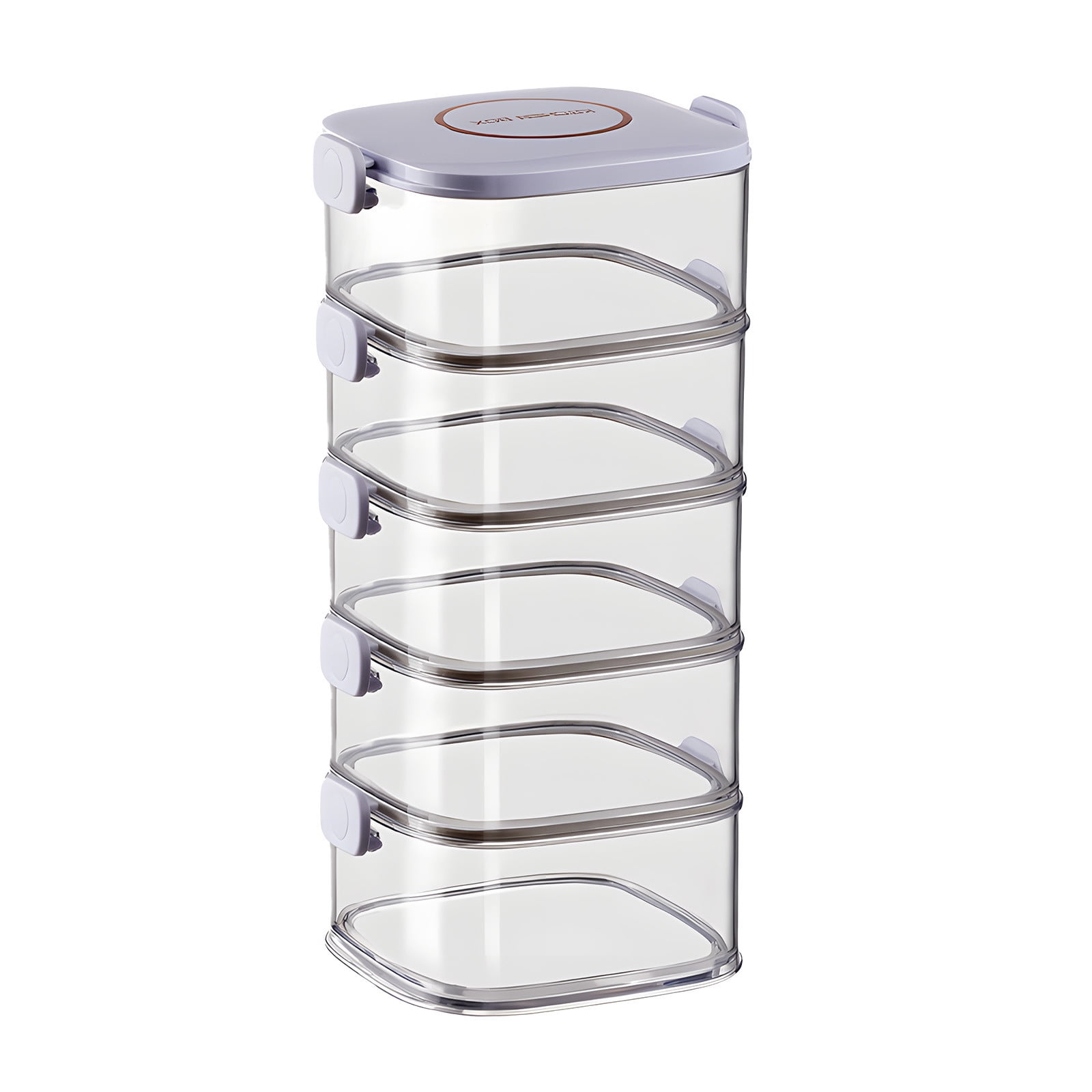 Tahtuvzn Home and Kitchen Spice Organizer Pepper Storage Box Sealed Jar ...