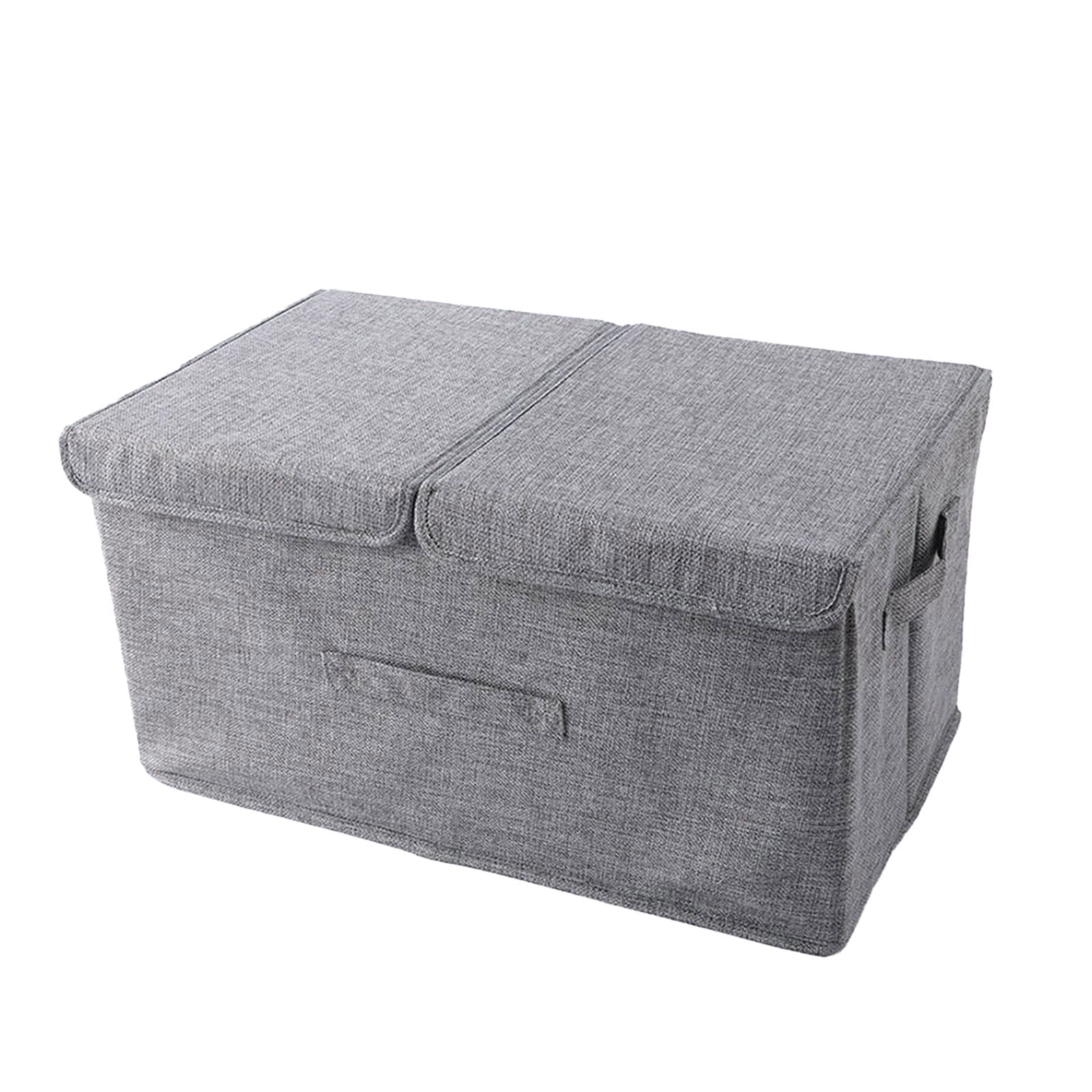 Tahtuvzn Storage Containers Clearance! Linen Fabric Foldable Storage ...