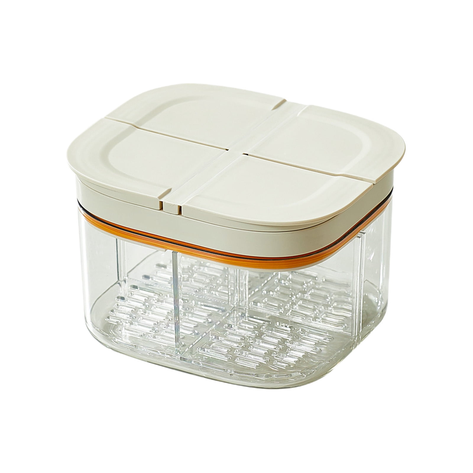 Tahtuvzn Storage & Organization Food Grade Draining Insert Sealed Fresh ...