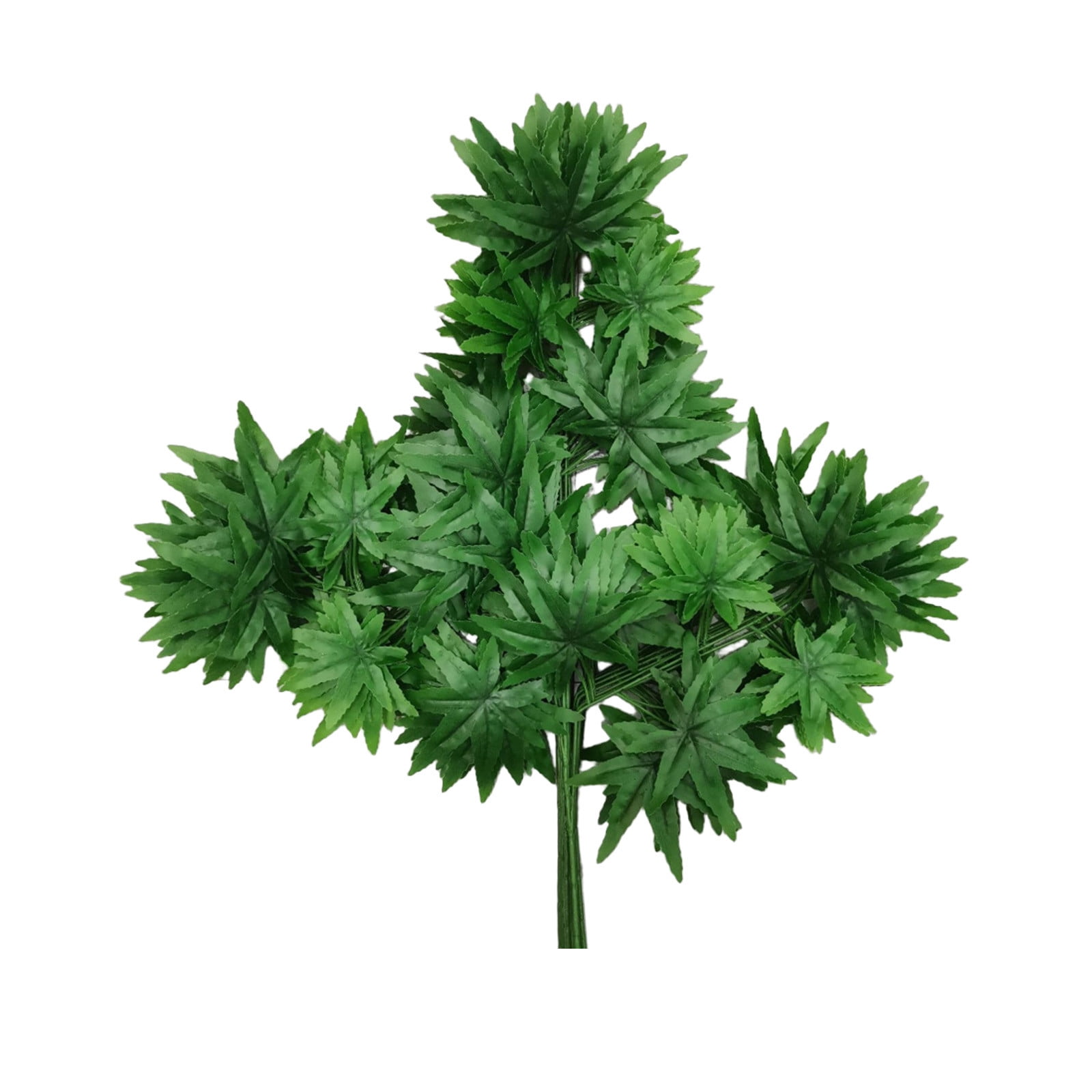 Tahtuvzn Thanksgiving Decor Home Count 12pcs Artificial Branch Banyan ...