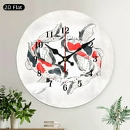IT'S NOW TIME Wall Clock funny office late person procrastinate gift ...