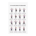 Tai Chi Walking Training Chart Womens Exercise Routine Guide Fitness ...