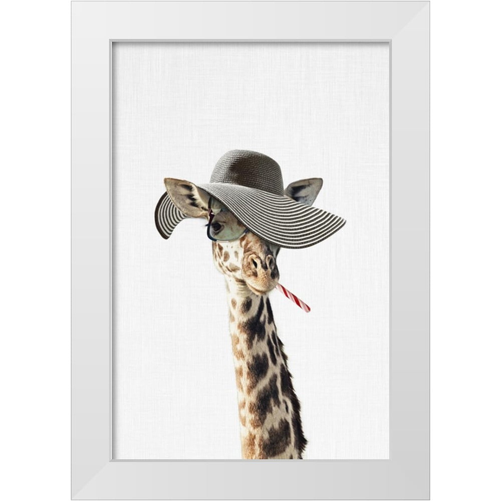 Tai Prints 17x24 White Modern Wood Framed Museum Art Print Titled ...