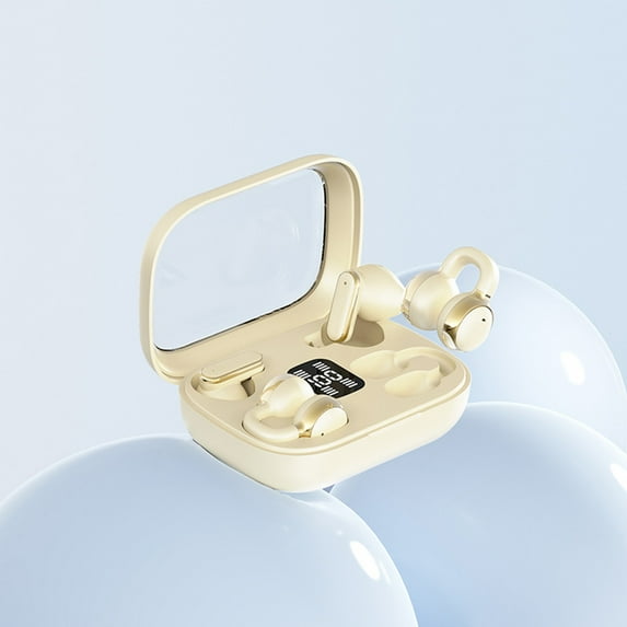 Taicans 2 Pairs Bluetooth Earbuds Clip On/In Ear/Over Ear 3-in-1 ...