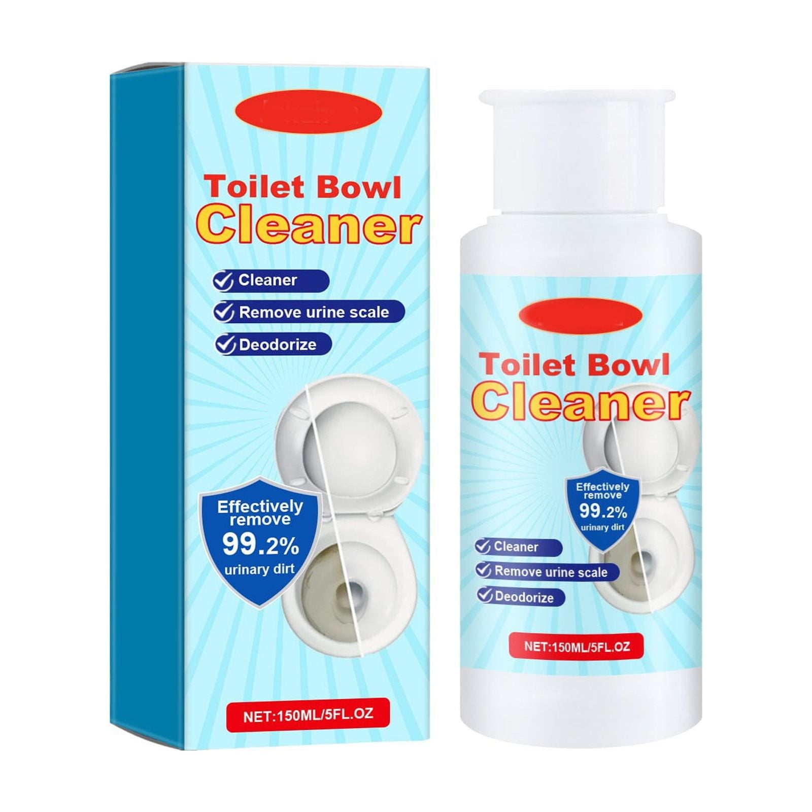 Taicans Foam Toilet Cleaner for Stubborn Stains - Strong Urine Alkali ...