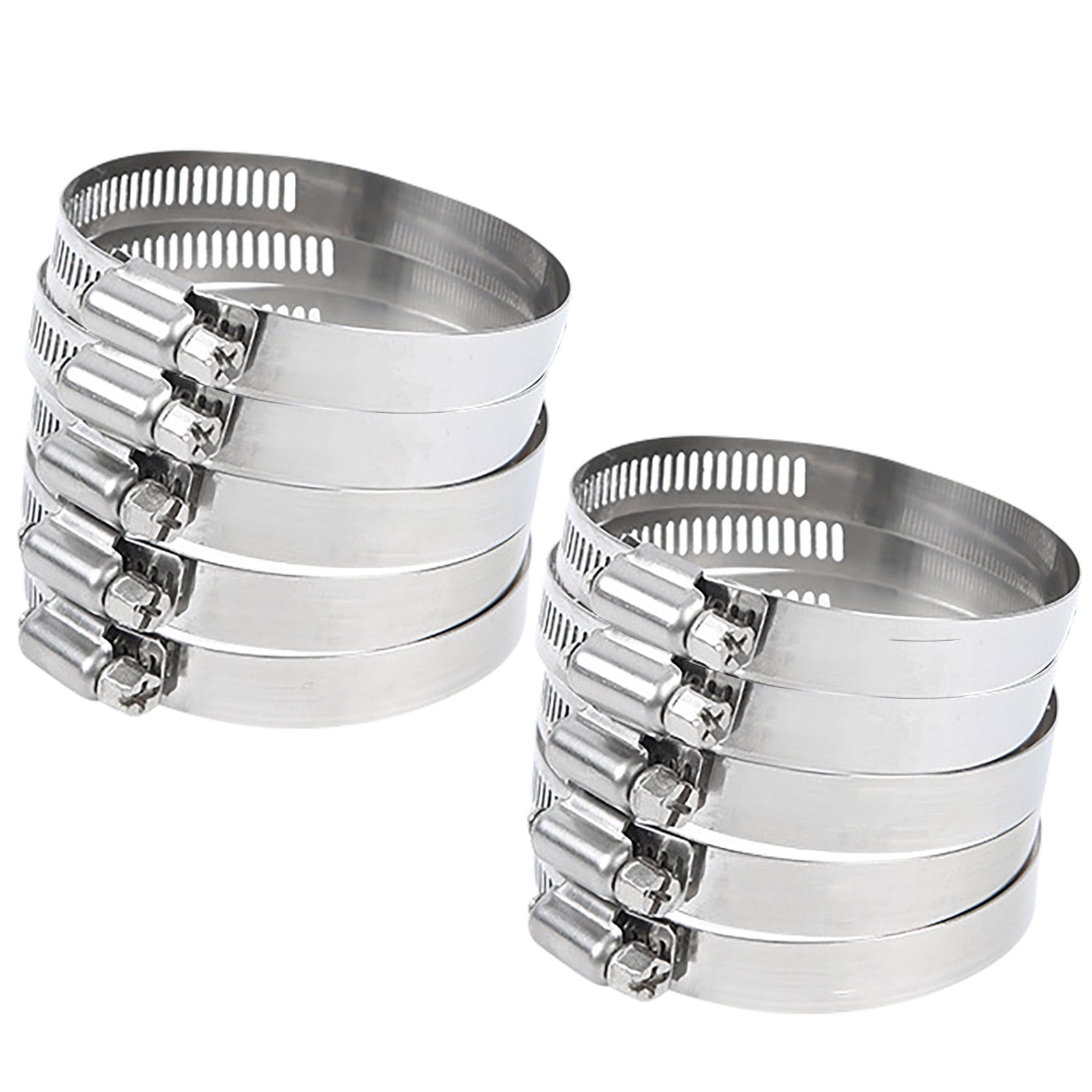 Taicans Hose Clamp,10 Pack Stainless Steel Hose Clamps,Stainless Steel ...