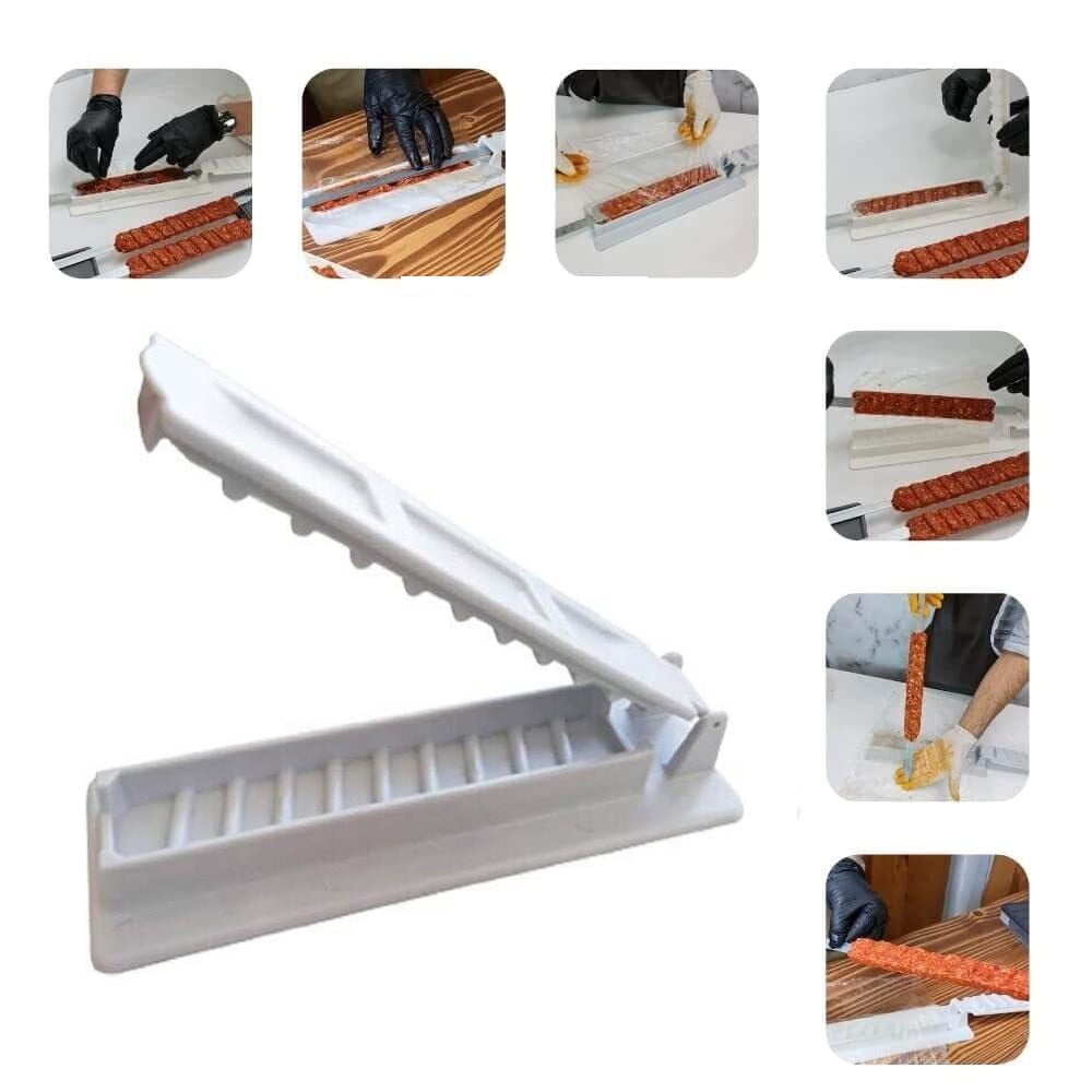 Taicans Kebab Maker Mould Plastic Kabob Maker Press Barbecue Meat ...