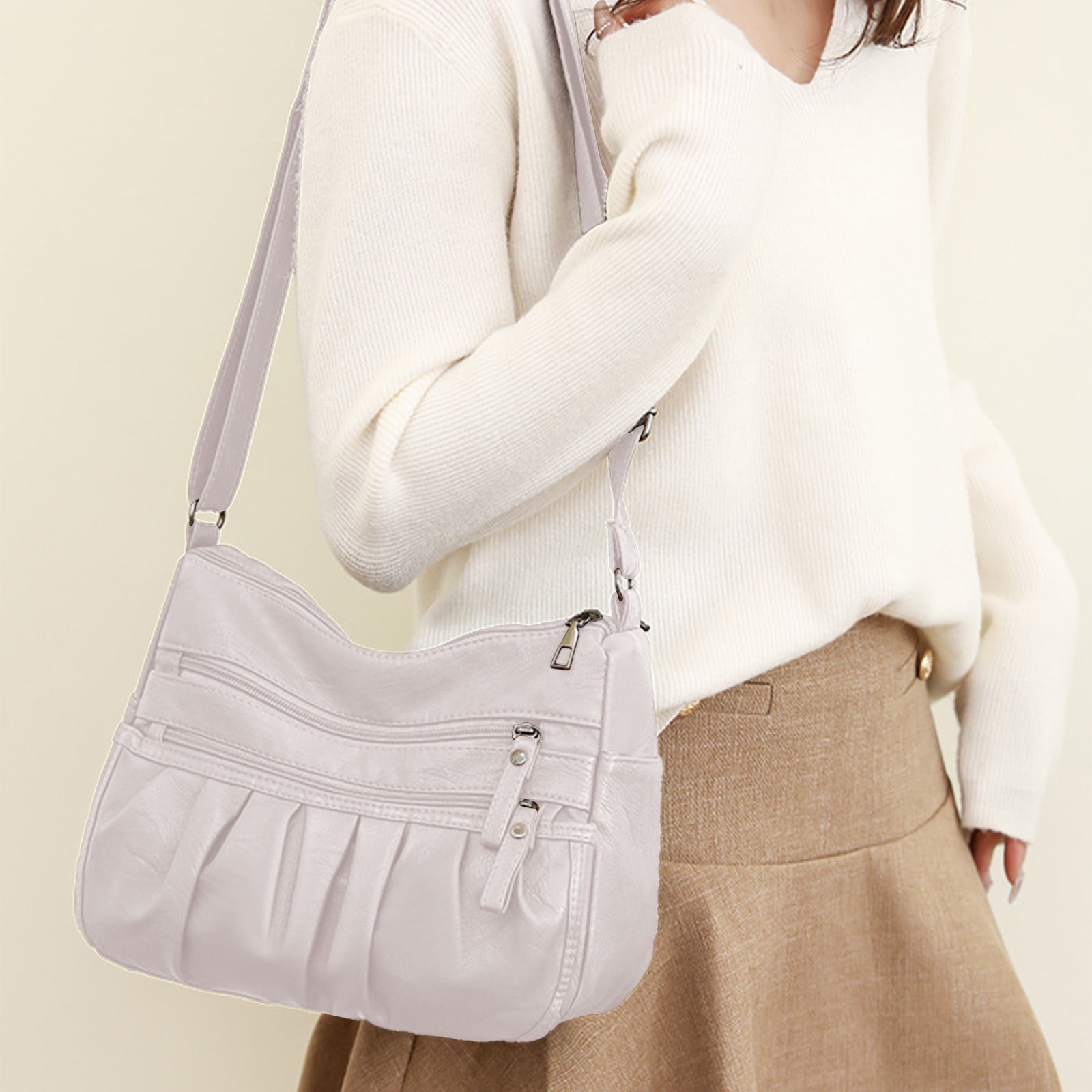 Taicans Purses for Women Soft PU Leather Shoulder Bag Ladies Crossbody ...