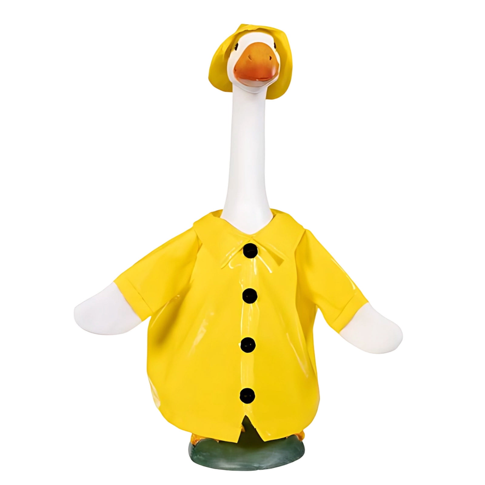 Taicans Raincoat Goose Outfit,Goose Statue Outfit 23.0 Inch,Yellow ...