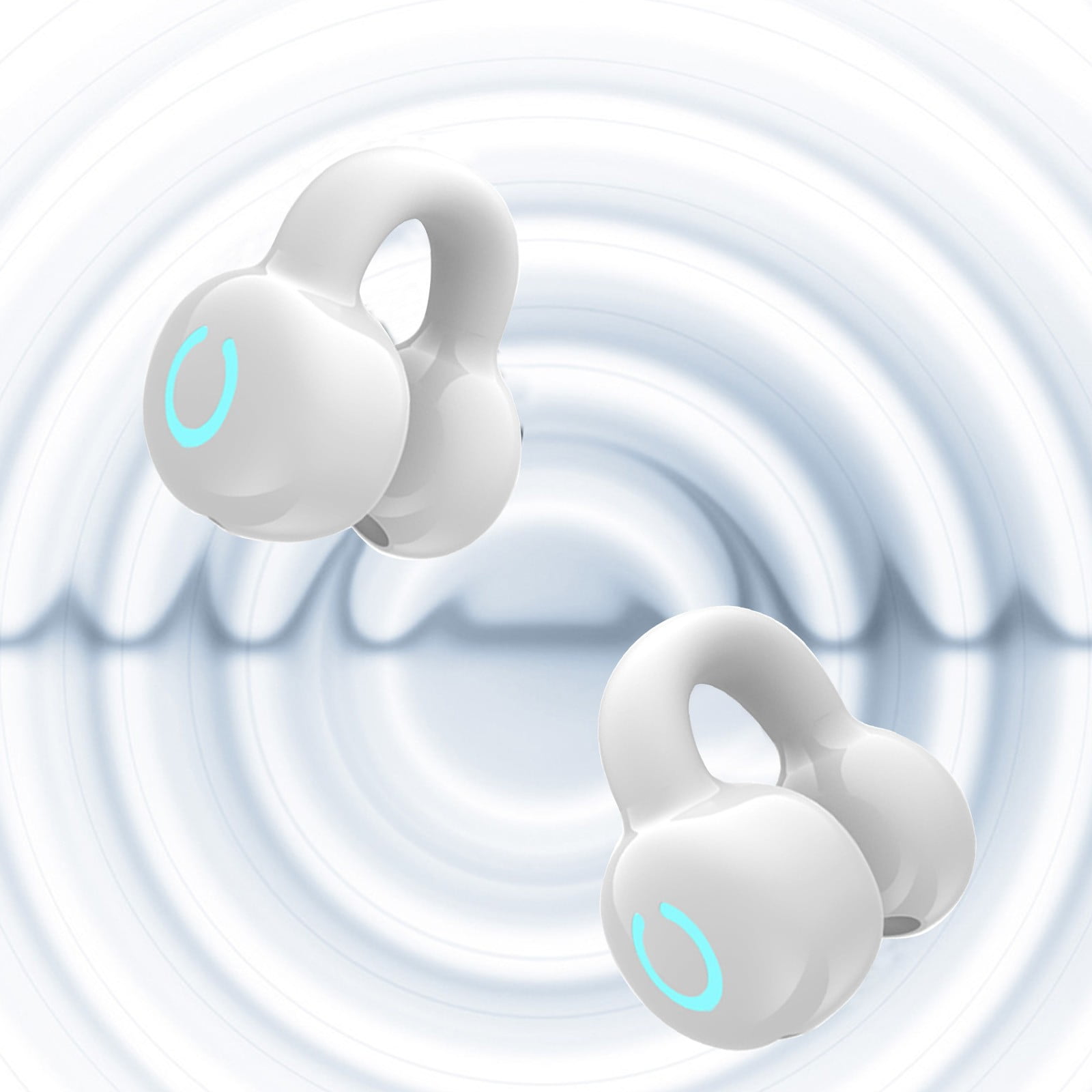 Taicans Single Earbud,Single Ear Bluetooth Headset Open Ear Design ...