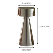 OhhGo Rechargeable Cordless LED Table Lamp, Portable LED Touch Lamp 3 ...