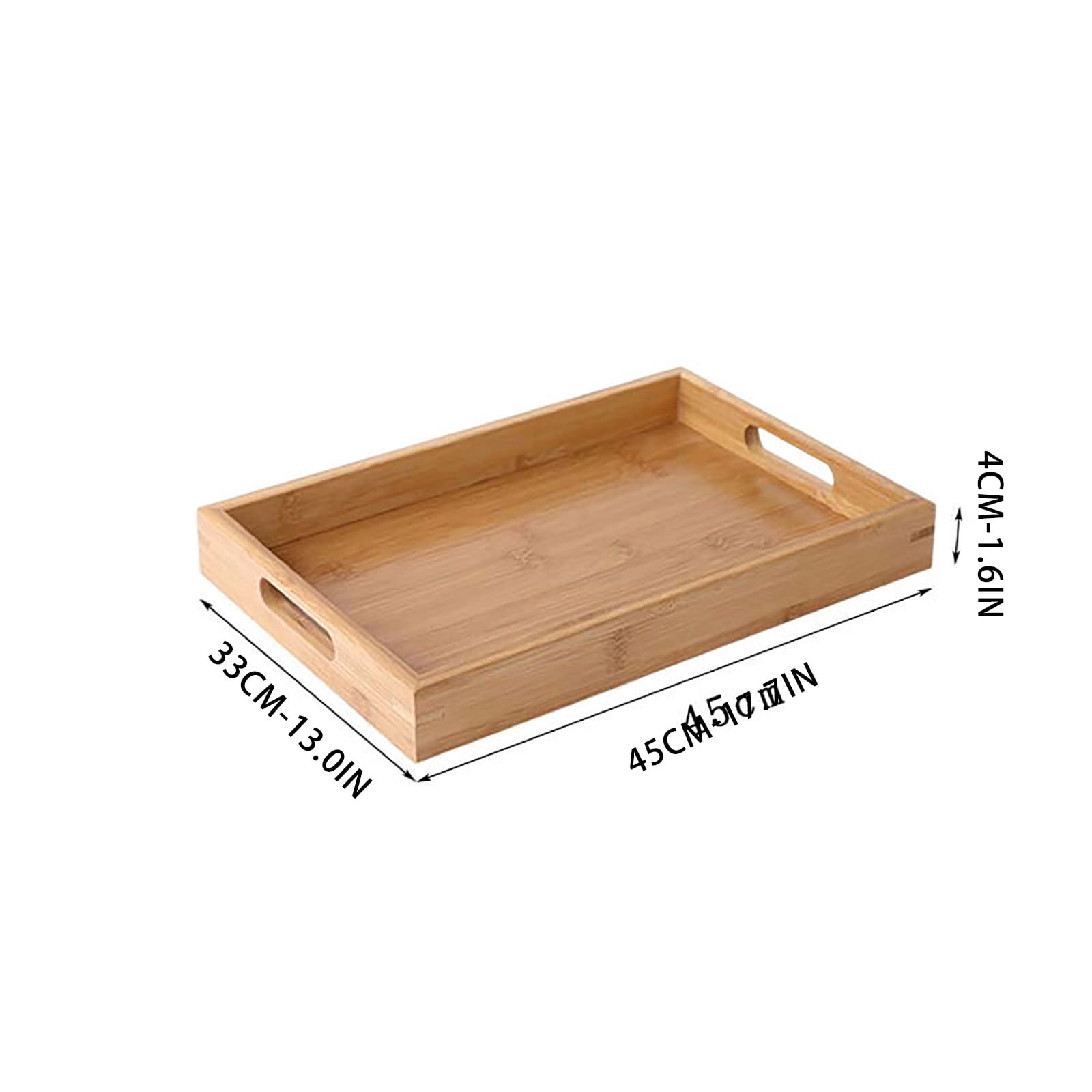 Taicans Wooden Serving Trays with Handle,Serving Tray with Handles ...