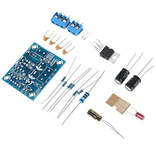 Taidacent 5 Pcs LM1875T Audio Amplifier Circuit Kit Mono Fever Audio Amplifier Board 20W Speaker ...
