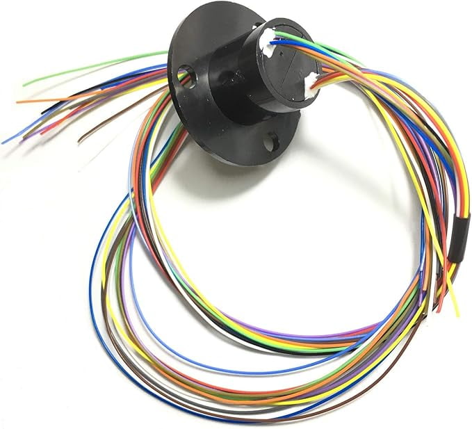 Taidacent 6 Wires12 Wires 2A 5A 10A 15A 20A 30A Slip Ring Collector ...