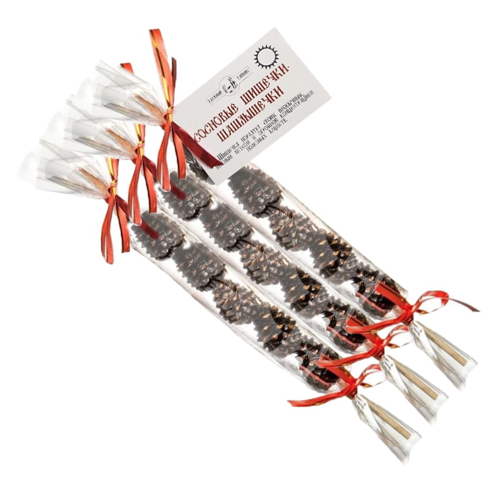 Taiga Cache Candied Pine Cone Kebabs 25g/ 0.88oz - Set of 3 - Walmart.com