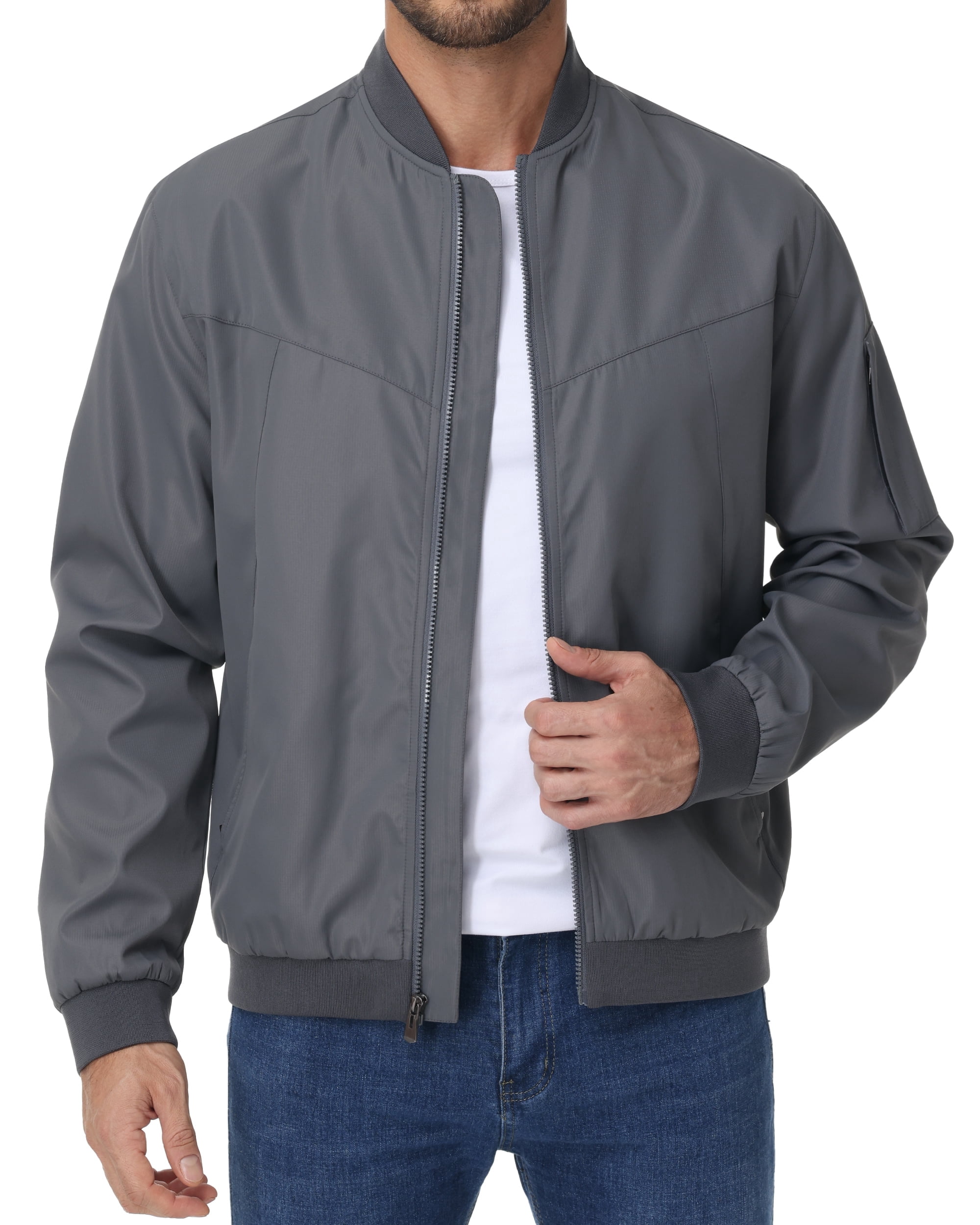 Taigaofy Men's Lightweight Outdoor Jacket Causal Fashion Stylish ...