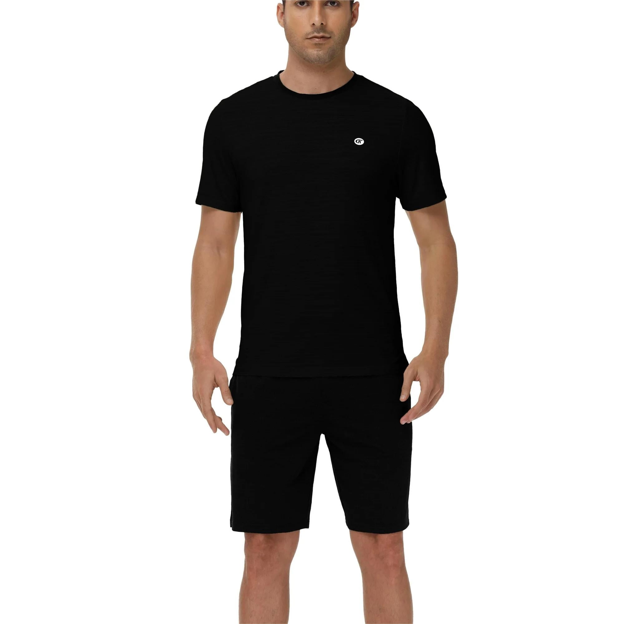 Taigaofy Men's Outfits Performance activewear sets Gym Athletic ...